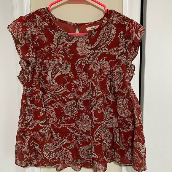 Tops | From Francesca Store Cute Blouse | Poshmark